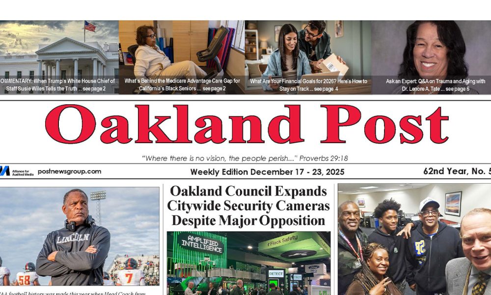 Oakland Post: Week of December 24 – 30, 2025 | Post News Group